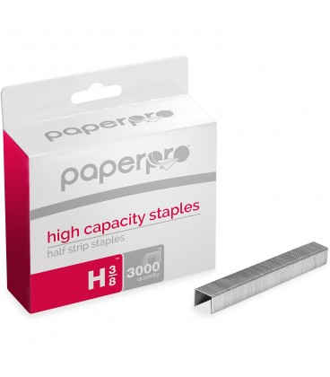 PAPERPRO® PREMIUM HEAVY-DUTY STAPLES, 3,000 STAPLES PER BOX - Multi ...
