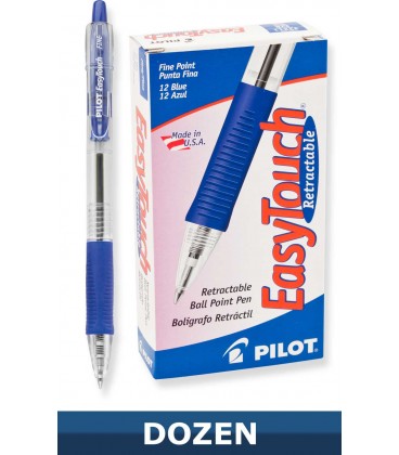 PILOT® EASYTOUCH® RETRACTABLE BALL POINT BLUE - Multi access office